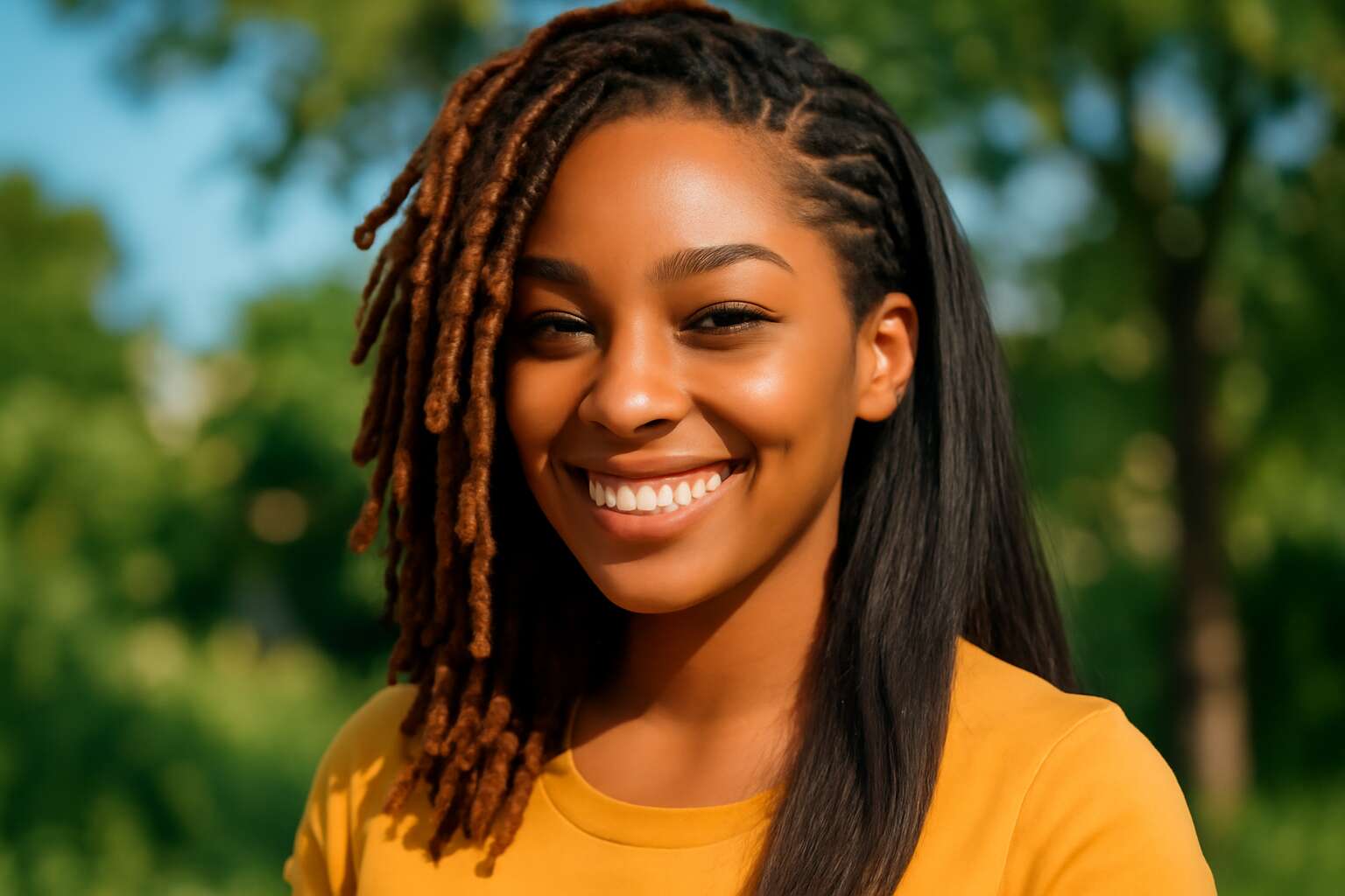Dreadlocks with relaxed hair: Stylish Tips for a Unique and Rocking ...