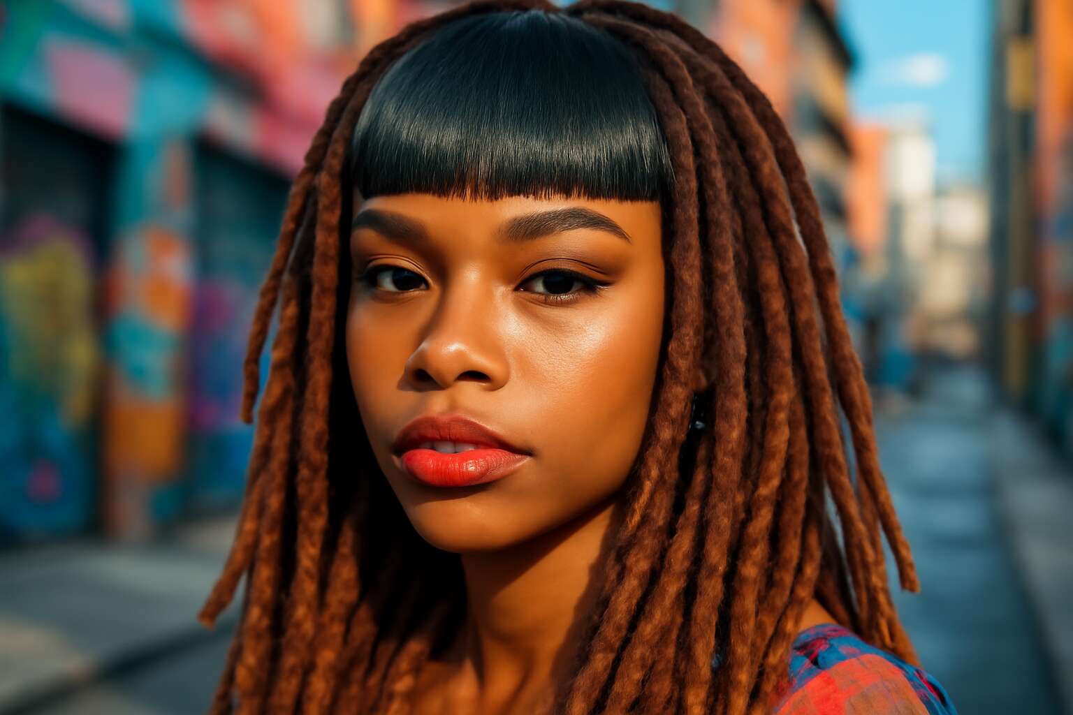 Stylish Ways to Rock Dreadlocks with Fringe for a Bold and Unique Look ...